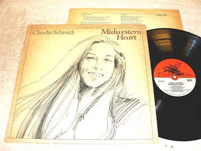 Claudia Schmidt "Midwestern Heart" 1981 Folk LP, VG+, Original Flying ...