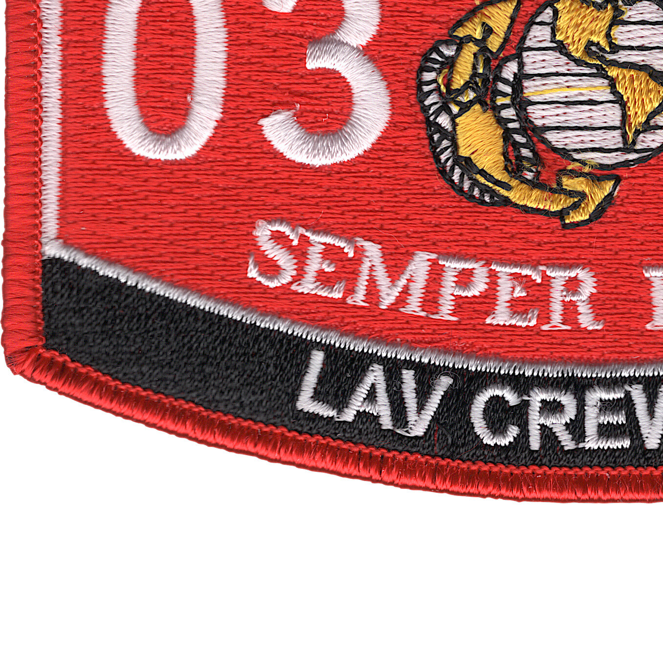 0313 Light Armored Vehicle (LAV) Crewman MOS Patch | eBay
