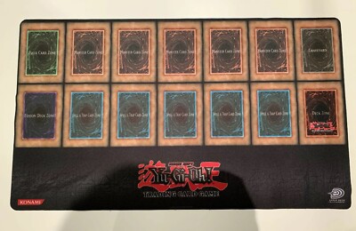 YU-GI-OH! YUGIOH YGO ORIGINAL OG OFFICIAL RUBBER PLAYMAT PLAY MAT NEW ...