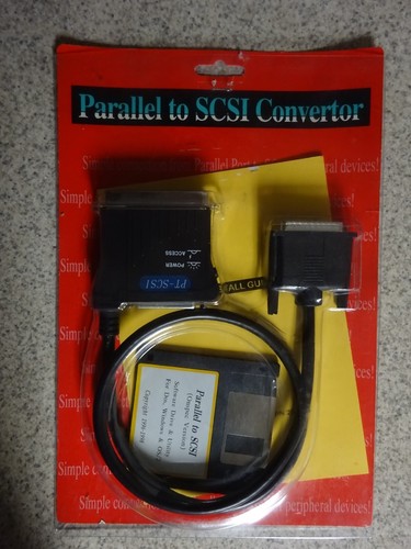 Parallel To SCSI Interface Kit with Software 3.5 Media | eBay