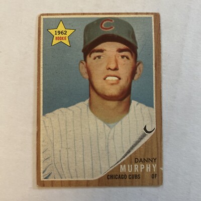 1962 Topps Baseball Danny Murphy Chicago Cubs Rookie Card #119 | eBay