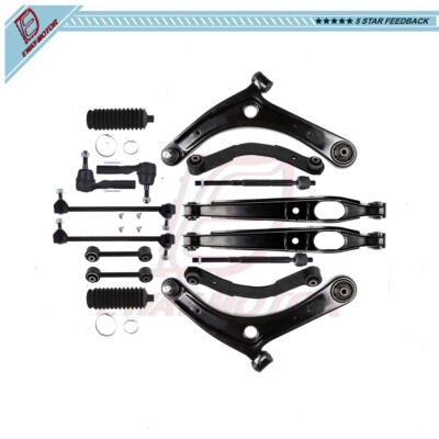 16x Fits Dodge Caliber Front Control Arm w Ball JointsTie Rod Sway Bar ...