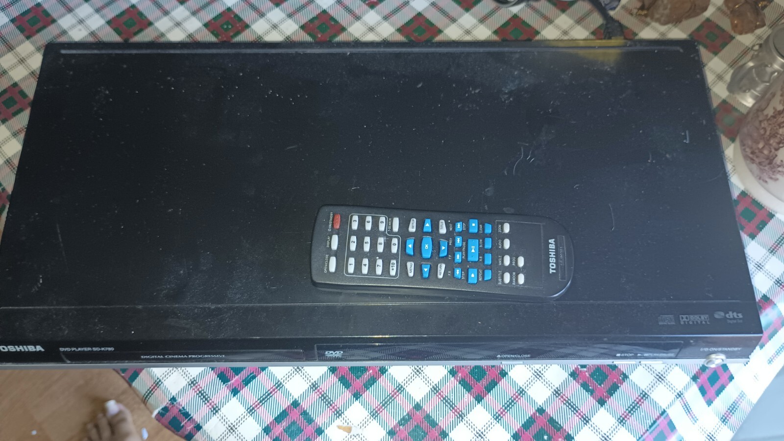 Toshiba SD-K780KU Digital Video DVD Player w/ Remote 2008 TESTED ...