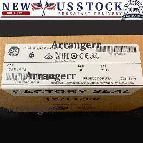 1756IRT8I Allen Bradley 1756-IRT8I /B ControlLogix RTD Thermocouple US ...