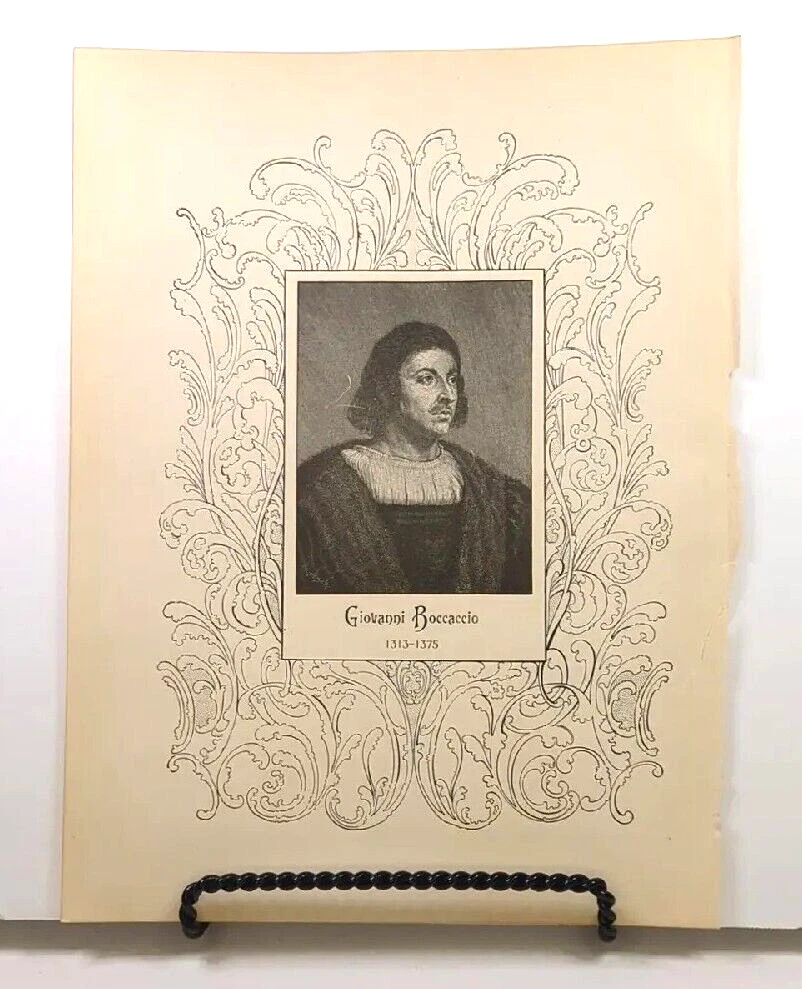 Giovanni Boccaccio Portrait