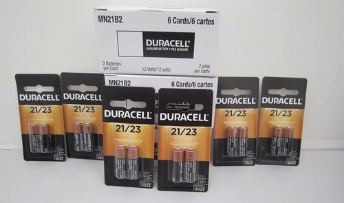 Duracell A23 21/23 12 Volt Batteries lot of 18/2packs 41333004068| eBay