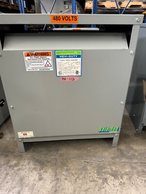 75kva Transformer 3 Phase 480v-208v/120v 460v 440v 220v 230V DELTA WYE ...