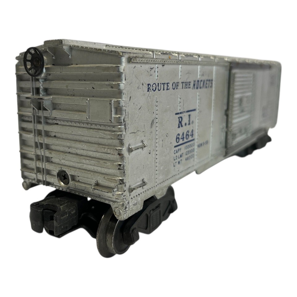Lionel Rock Island Route of the Rockets RI Box Car | eBay