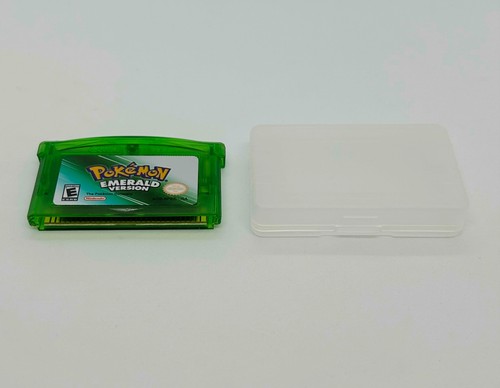 GBA Pokemon Emerald Version (Game Boy Advance, 2005) Cartridge Game USA ...