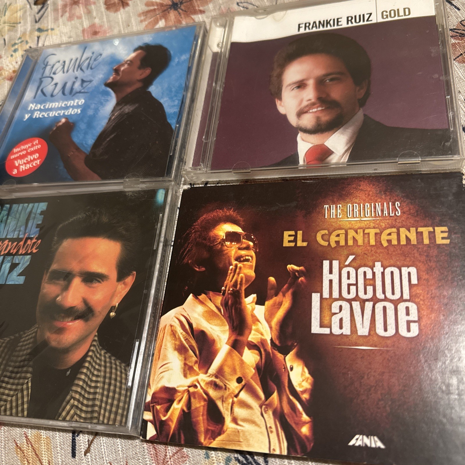 FRANKIE RUIZ Lot- Gold/Nacimiento/Mirandote/Hector Lavoe | eBay