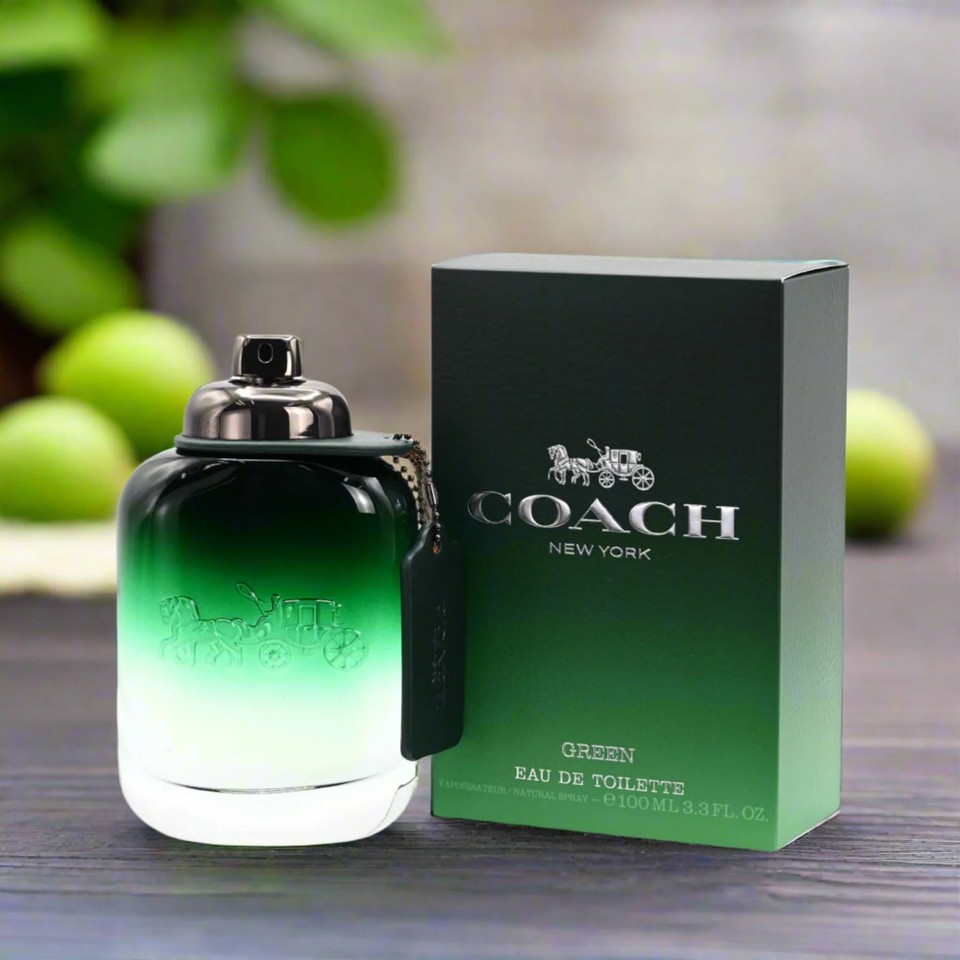 Coach Green by Coach cologne for men EDT 3.3 /3.4 oz New in Box | eBay