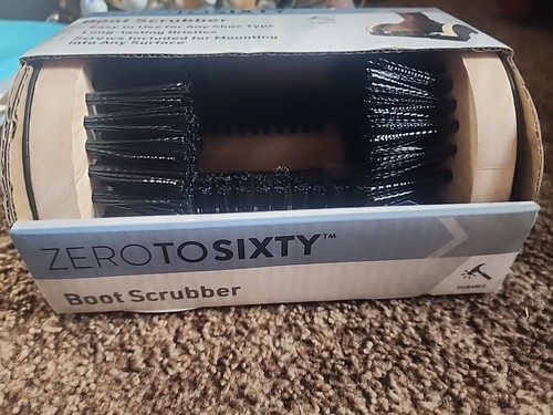 NEW ZEROTOSIXTY Boot Scrubber Shoe Cleaner Scraper Brush Remove Dirt ...