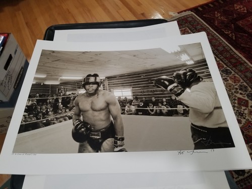 Rare Muhammad Ali "The Shadow Boxer" Limited Edition Print by Jan Faul ...