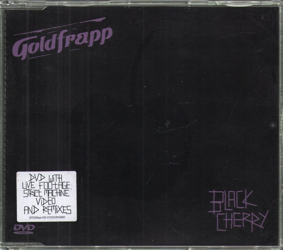 Goldfrapp Black Cherry DVD Europa Mute 2004 Lawrence Remix B/W Strict ...