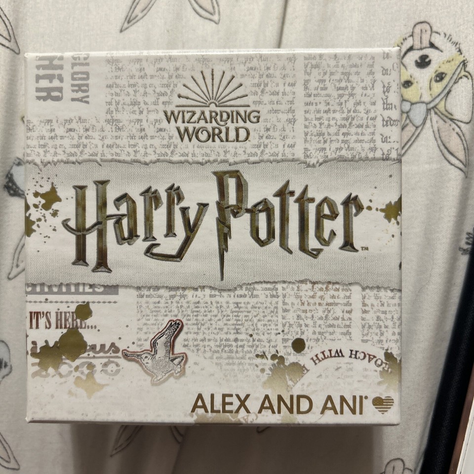 Alex and Ani Harry Potter FAVORITE MUGGLE Shiny Rose Bangle New W/Tag ...