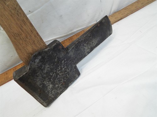 Antique Hand Forged Mortising Axe Wood Tool Mortise Ax Mellinger ...