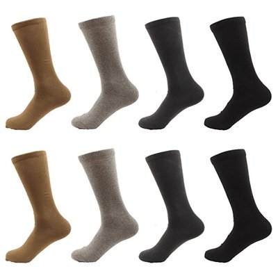 Men's Large Rayon from Bamboo Fiber Socks - 8 Pack | eBay