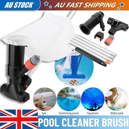 Portable Swimming Pool &Spa Pond Fountain Brush Cleaner Cleaning Tool ...