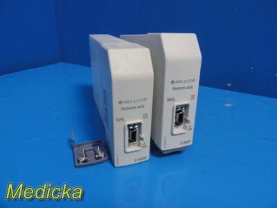 Lot of 2 GE Datex Ohmeda E-NSAT-00 SpO2 Modules, Nellcor Sensor ONLY ...