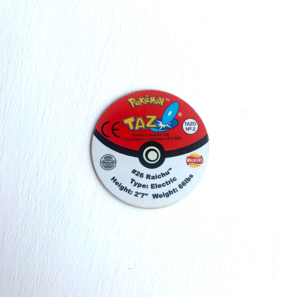 2001 POKEMON TAZO'S - Vintage- Walkers Tazos/Pogs - Take your pick in ...