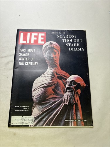 LIFE Magazine Feb 8 1963 Salk Institute Mid-century Politics Design ...