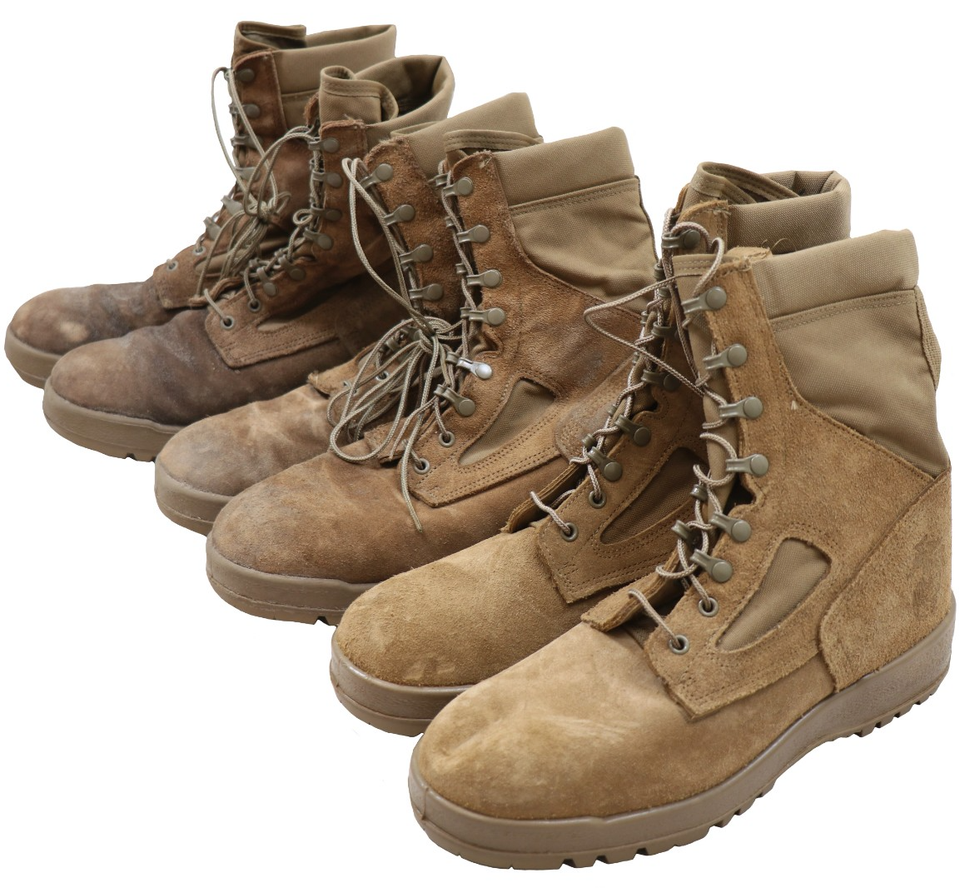 Size 11.5R - Used USMC Hot Weather Combat Boots Mcrae Coyote Brown ...