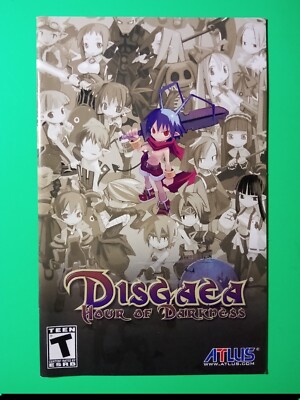 Disgaea Hour Of Darkness, PS2 Game Manual Only (No Game) | eBay