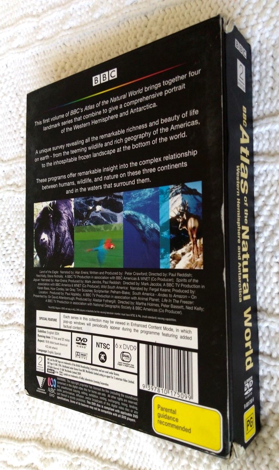 BBC Atlas Of The Natural World (DVD, 6-DISC BOX SET) R-4, LIKE NEW ...