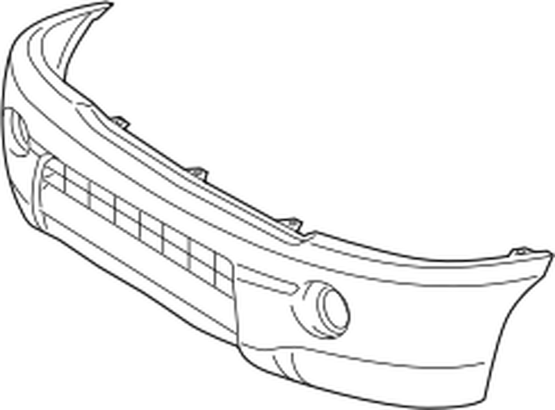 52119-04010 Toyota Cover, front bumper 5211904010, New Genuine OEM Part ...