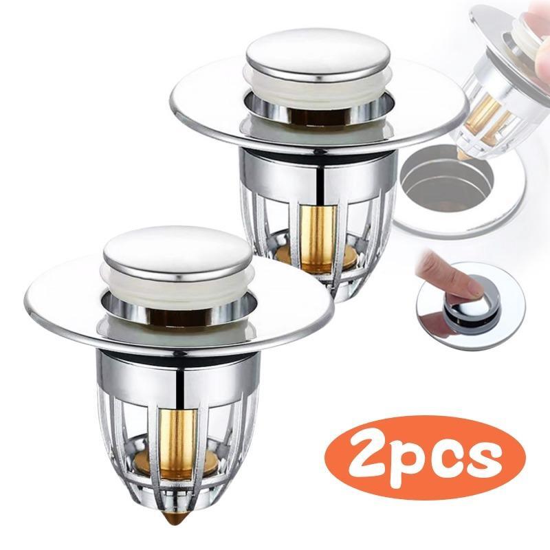 Mer-maid Universal Magic Drain Sink Stopper Instantly Replace Broken ...