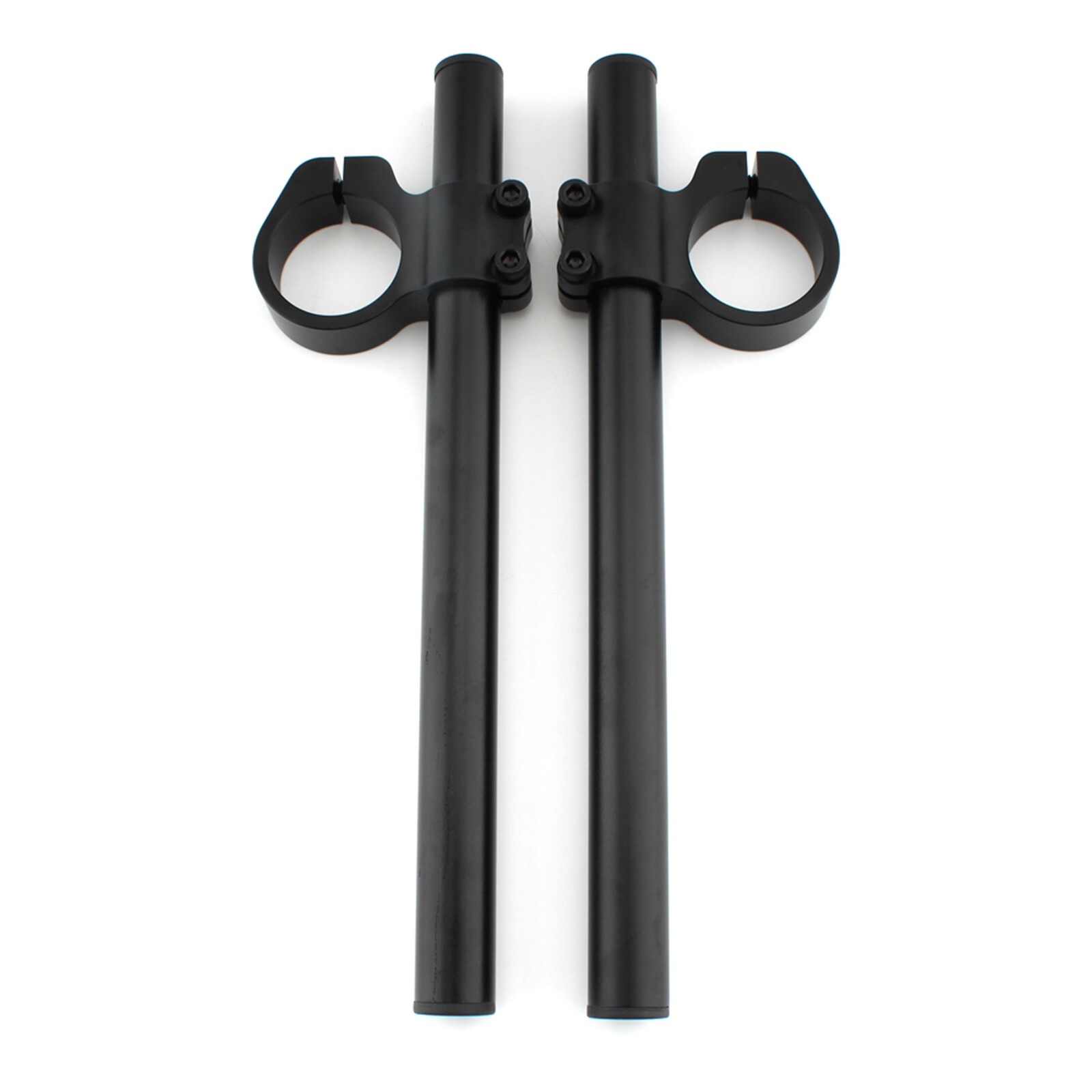 41mm Universal CNC Aluminum Racing Clip On Handle Bars For Honda GB350 ...