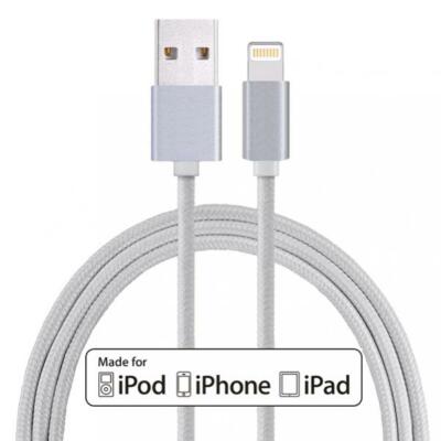 iPHONE iPAD iPOD CERTIFIED MFI 10FT LONG USB CABLE FAST CHARGE POWER ...
