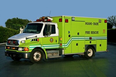 Miami Dade FR - Sterling/Medic Master rescue/ambulance fire apparatus ...