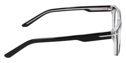 Nike 7174 Eyeglasses Men Black/Crystal Laminate 53mm New 100% Authentic ...