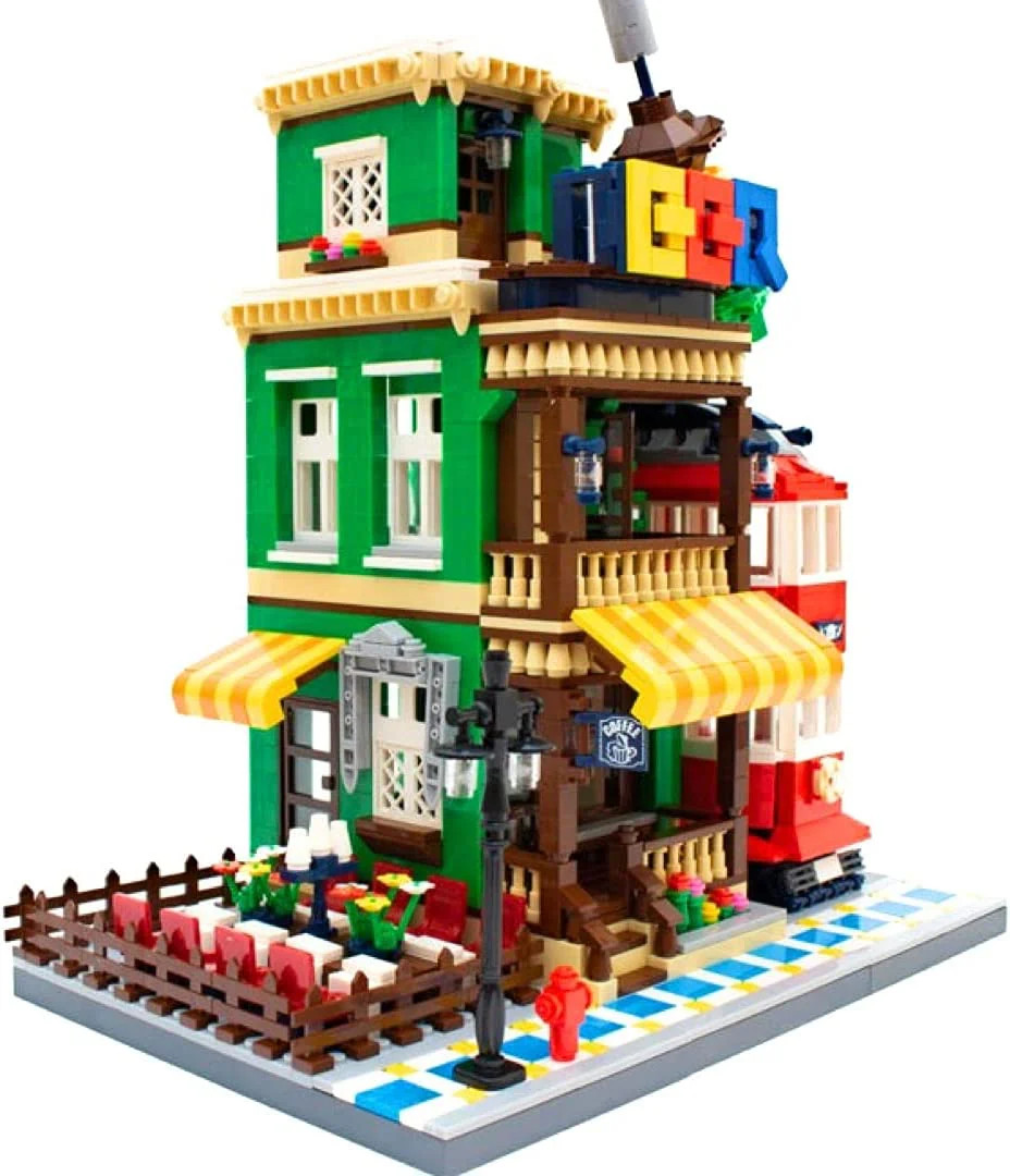 BBQ Restaurant Building Blocks Set | General Jim's Toys & Bricks | GJ ...