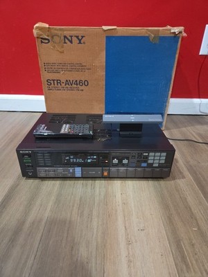 Sony FM/AM Stereo Receiver STR-AV460 Tested Works With Original Box ...