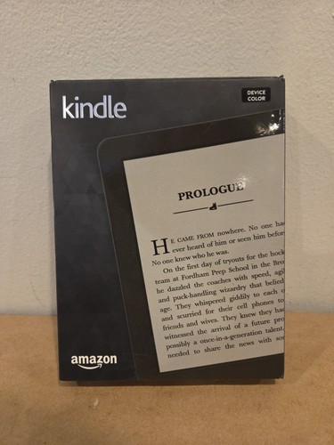Amazon Kindle 7th Generation Black Ebook Reader (2014) Model New, Open ...