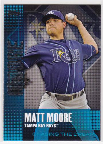 2013 (RAYS) Topps Chasing the Dream #CD5 Matt Moore | eBay