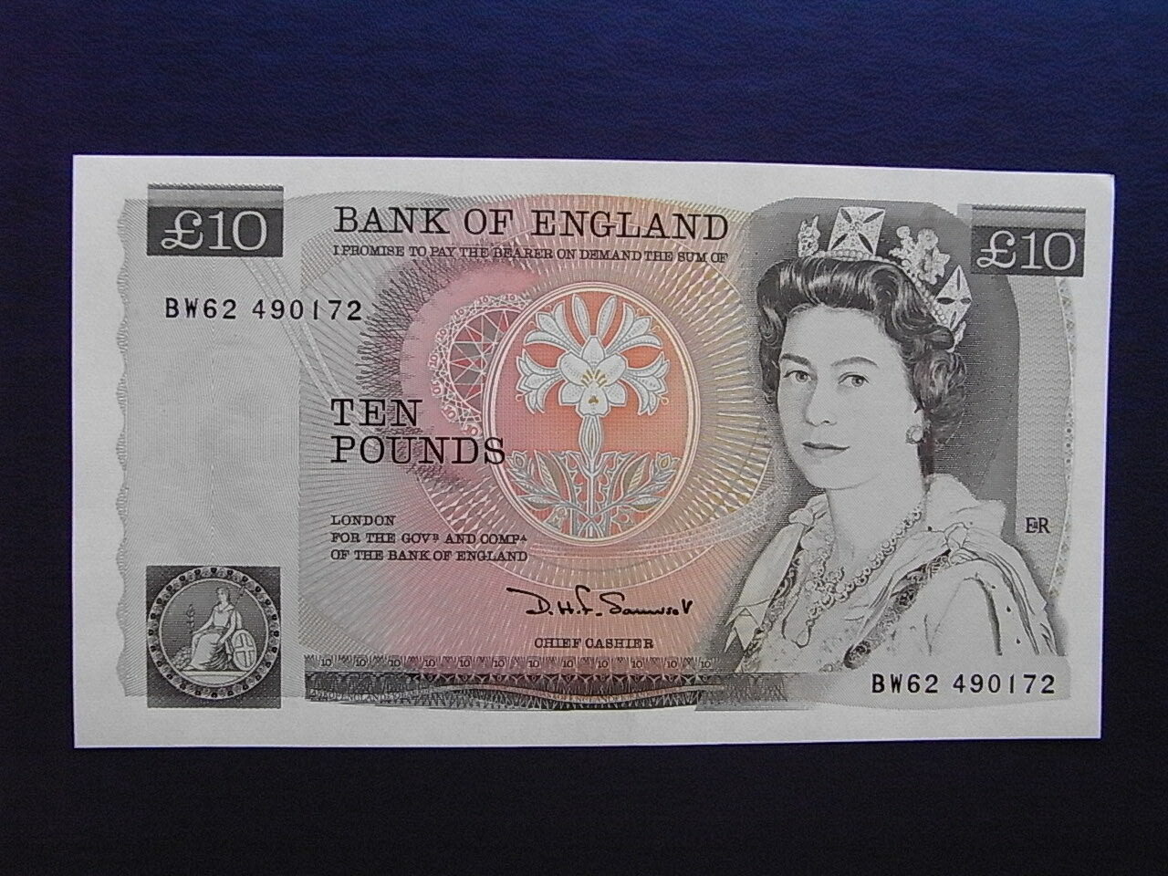 Bank of England £10 banknote (Florence Nightingale) 1984-86 Somerset | eBay