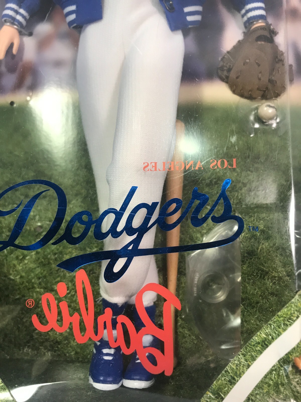 Los Angeles Dodgers 1999 Barbie Doll- THREE MISPRINTS ON THE BOX - RARE ...