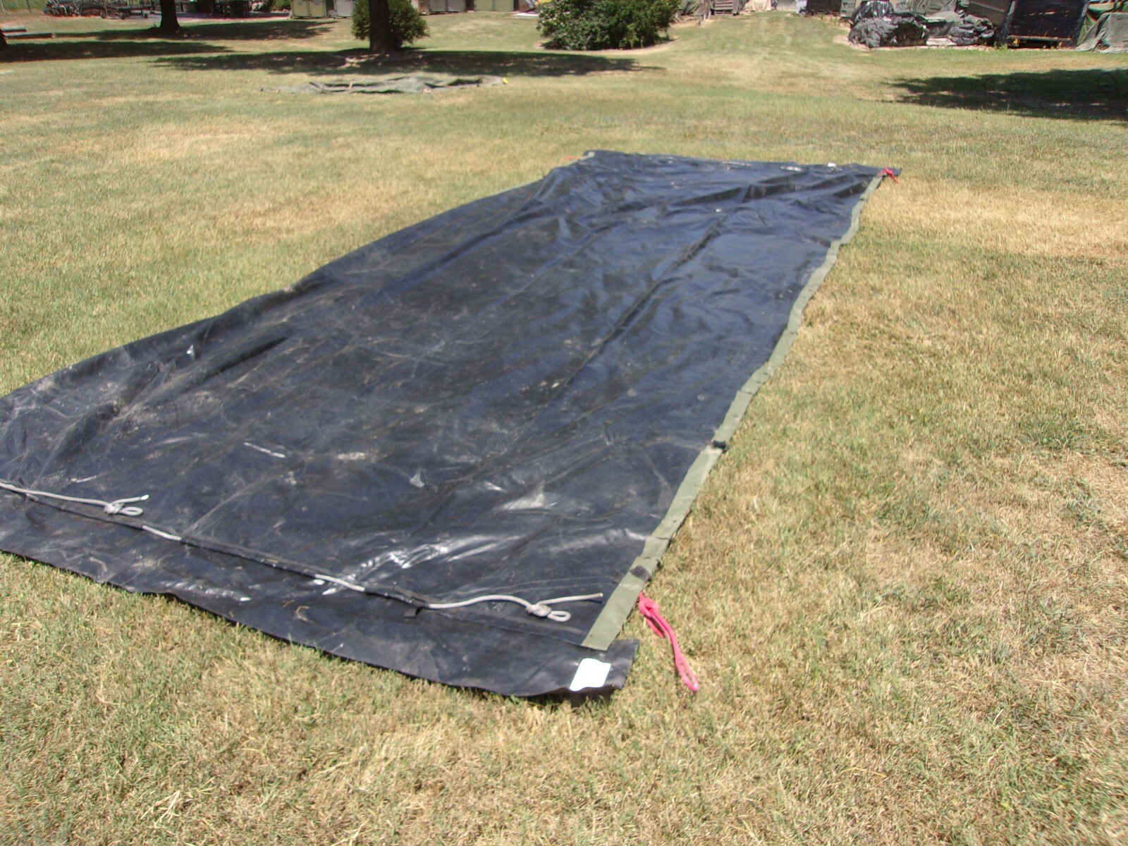 MILITARY SURPLUS ALASKA STRUCTURE TENT VESTIBULE COVER.. OR TRAILER ...