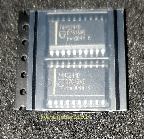 Philips 74HC244D Octal Buffer/Line Driver Tri-state SO20 (Pk of 2) | eBay