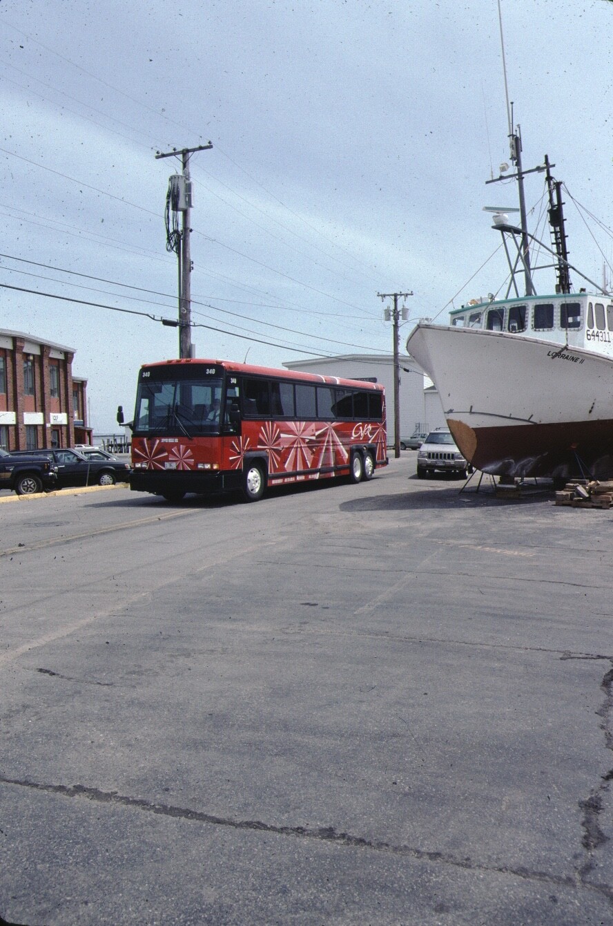 CYR Lines MCI Bus Original Kodachrome Kodak slide | eBay