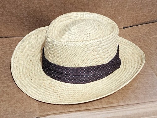 Country Gentleman "PLANTER" Lite Straw Hat - Made In USA - Mens Size ...