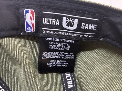 Los Angeles Lakers NBA Ultra Game Olive OSFM Snapback Hat Cap Mint ...