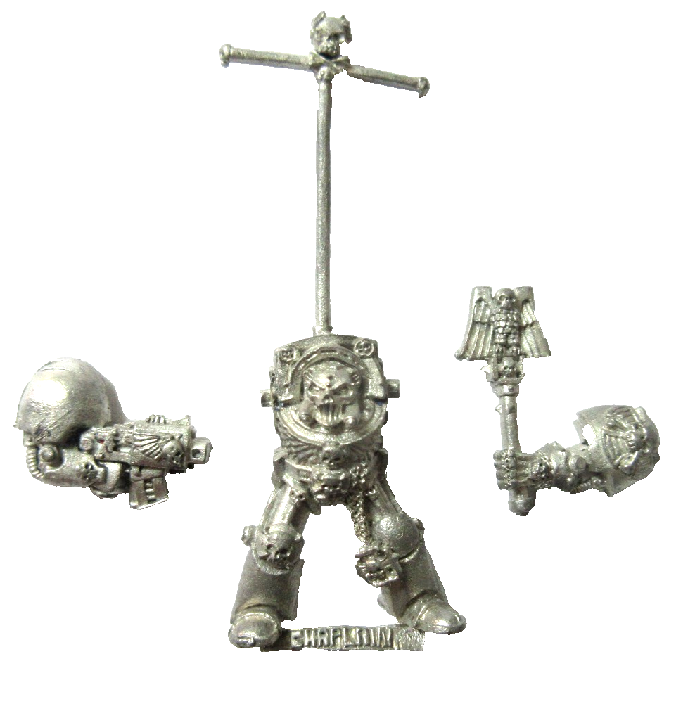 Warhammer 40K Space Marine Metal Terminator Chaplain | eBay