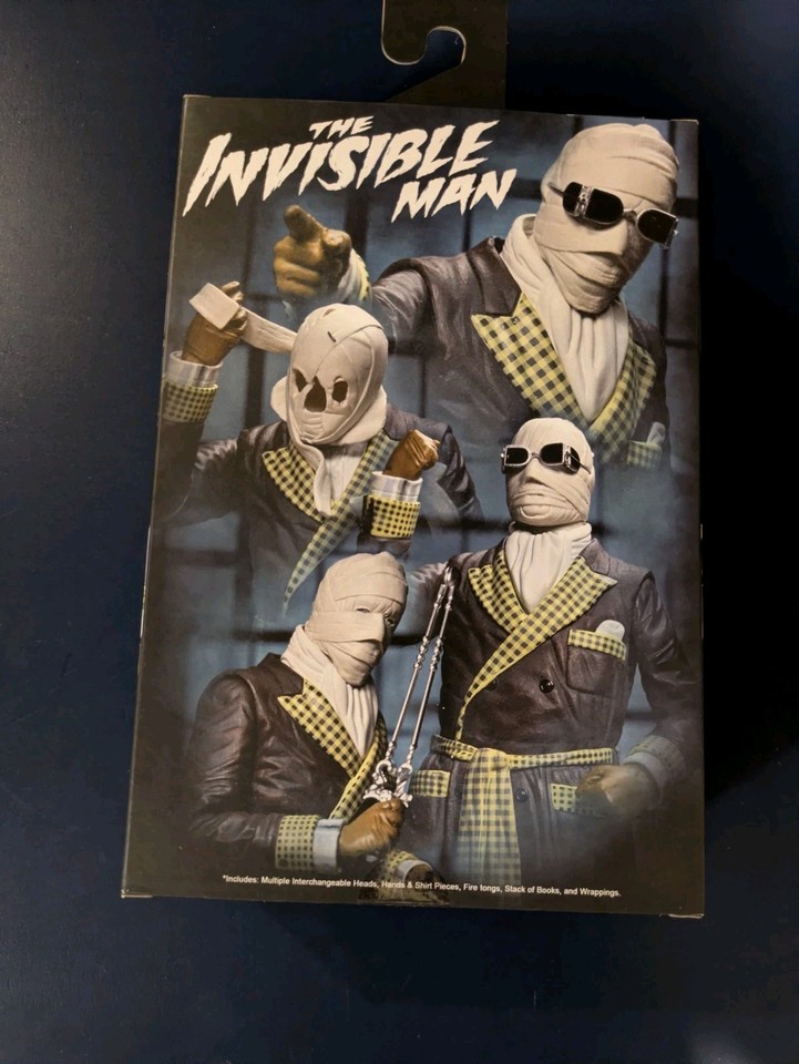Neca Invisible Man Kemp House Universal Monsters Ultimate Figure Dr ...