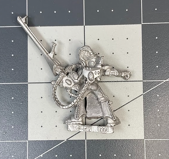 Warhammer 40K ELDAR DARK REAPER EXARCH metal citadel Aeldari GW 1999 ...