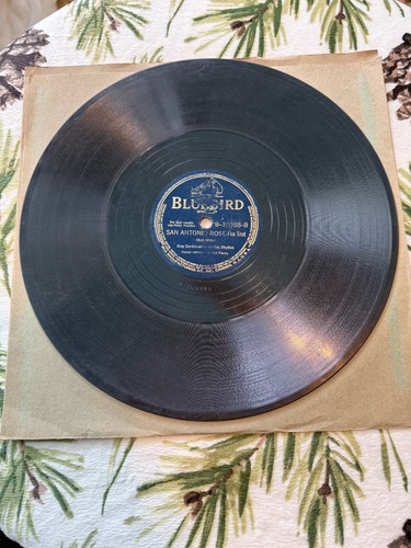 s22 BLUEBIRD Record 78 rpm 10988 Gray Gordon SAN ANTONIO ROSE / KEEP AN ...