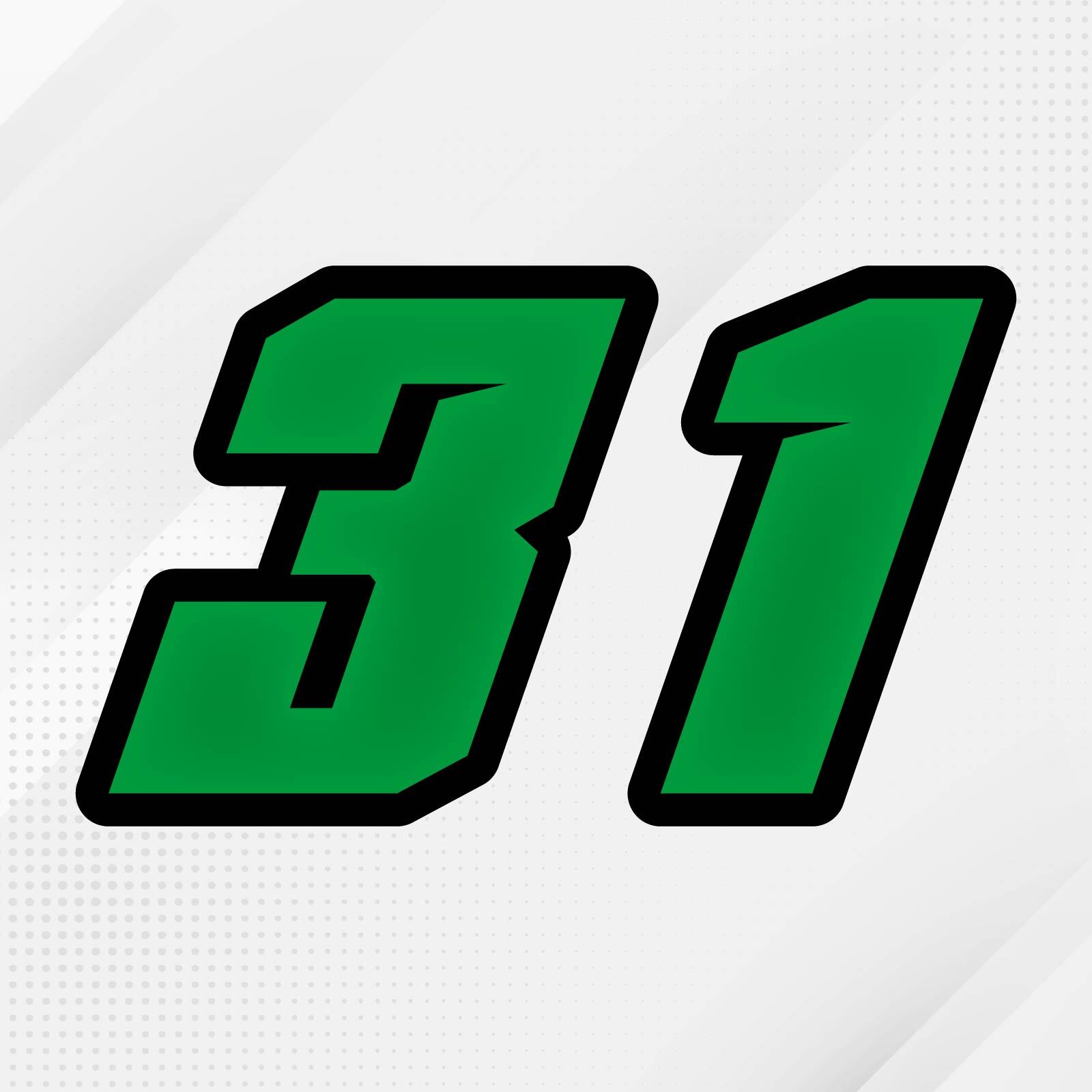 3pcs Racing Number Sticker Custom S23 For KLX 110 TTR 125 YZ 125 ...